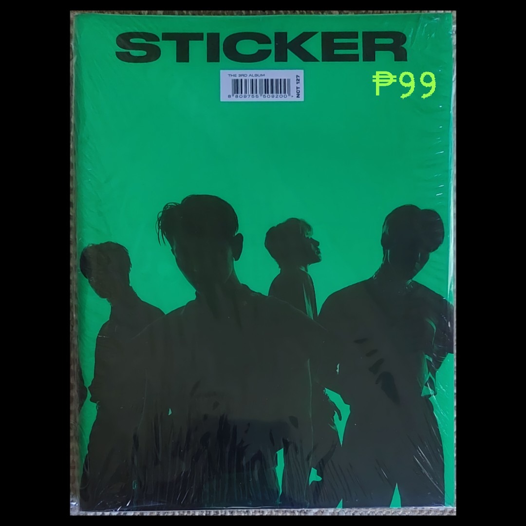 Unsealed NCT 127 Sticker Album Sticky Version A, Hobbies & Toys, Music ...