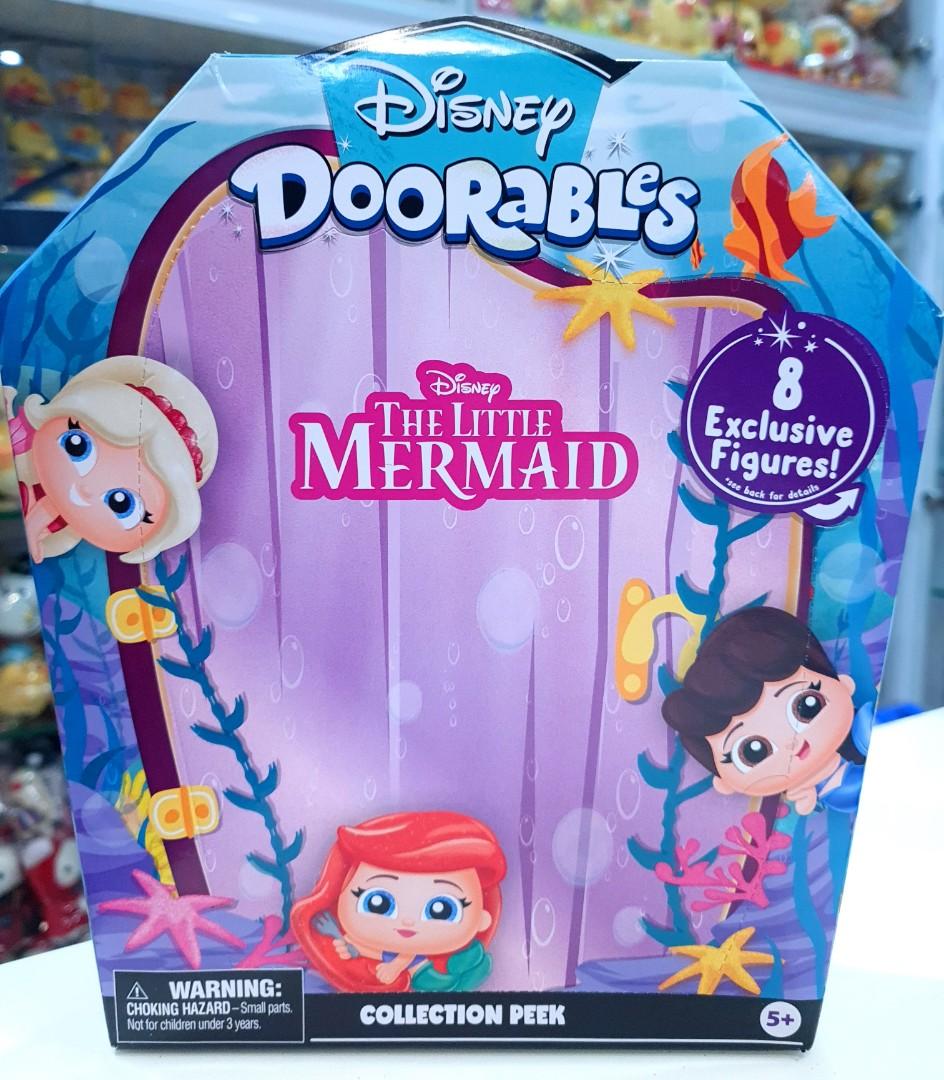 USA Disney The Little Mermaid Collector Peek 8 Mini Figures Box Set ...