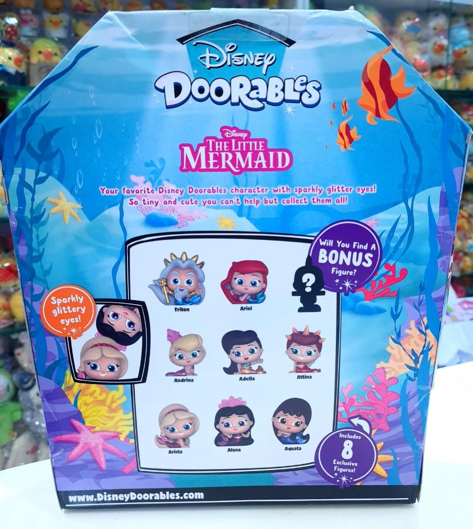 USA Disney The Little Mermaid Collector Peek 8 Mini Figures Box Set ...