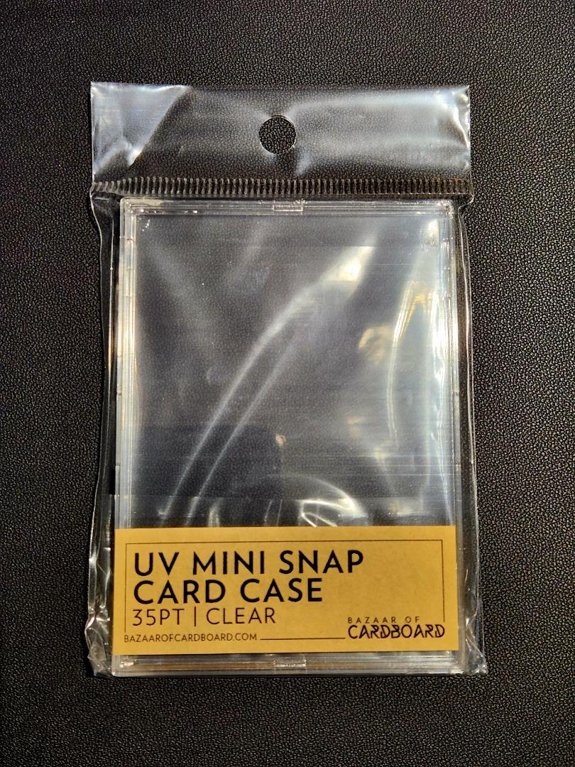 UV Mini Snap Card Case for TCG MTG Pokemon, Hobbies & Toys, Toys ...