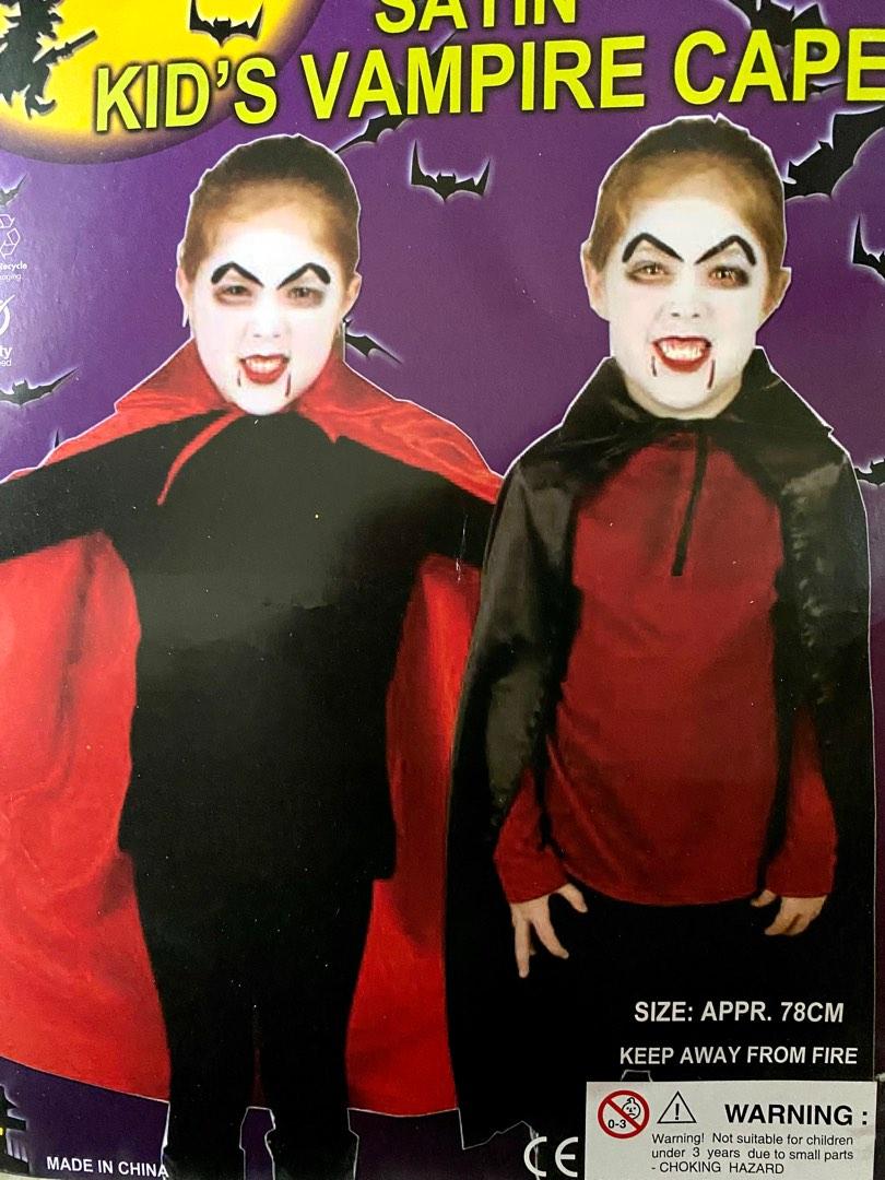 Vampire cape, Babies & Kids, Babies & Kids Fashion on Carousell