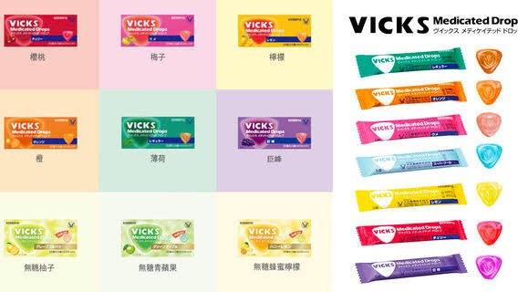 Vicks Medicated Drops Grape Candy, Health & Nutrition, Health ...
