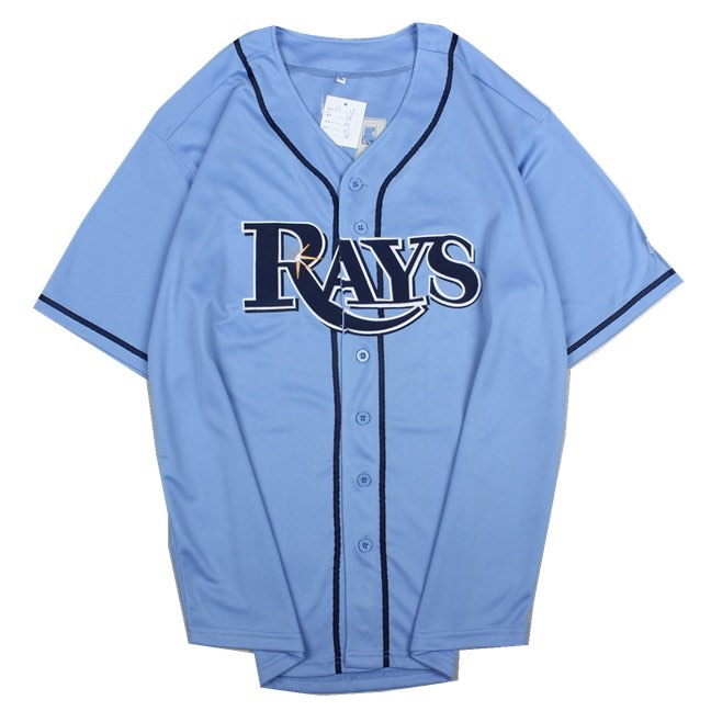 Vintage Baseball Jersey Team Rays, Men's Fashion, Tops & Sets, Tshirts ...