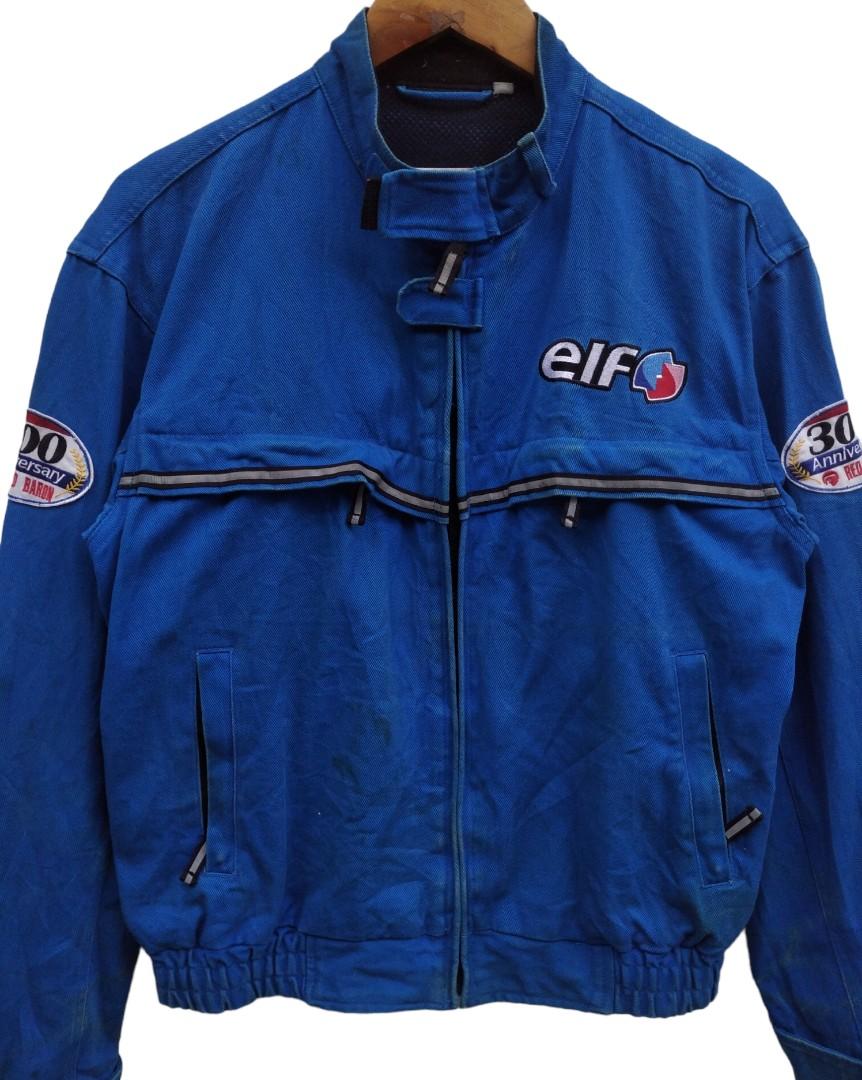Vintage ELf Racing Jacket, Men's Fashion, Coats, Jackets and Outerwear ...