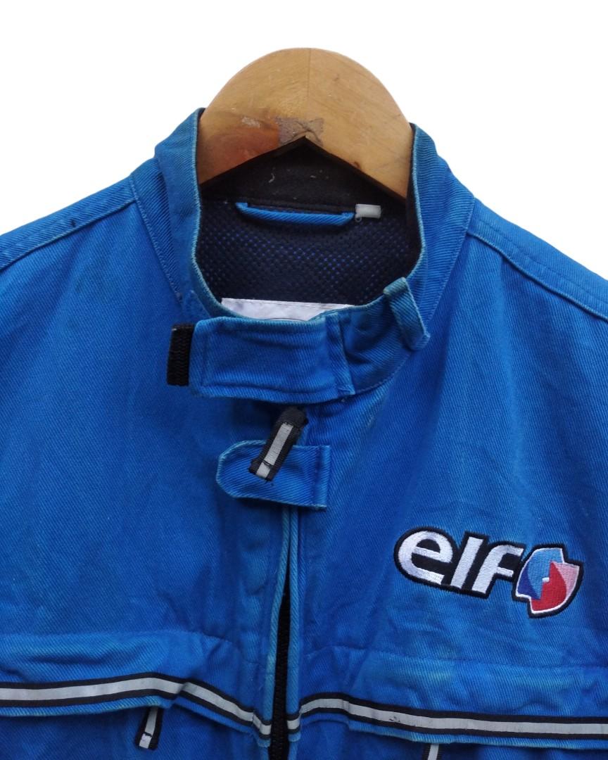 Vintage ELf Racing Jacket, Men's Fashion, Coats, Jackets and Outerwear ...