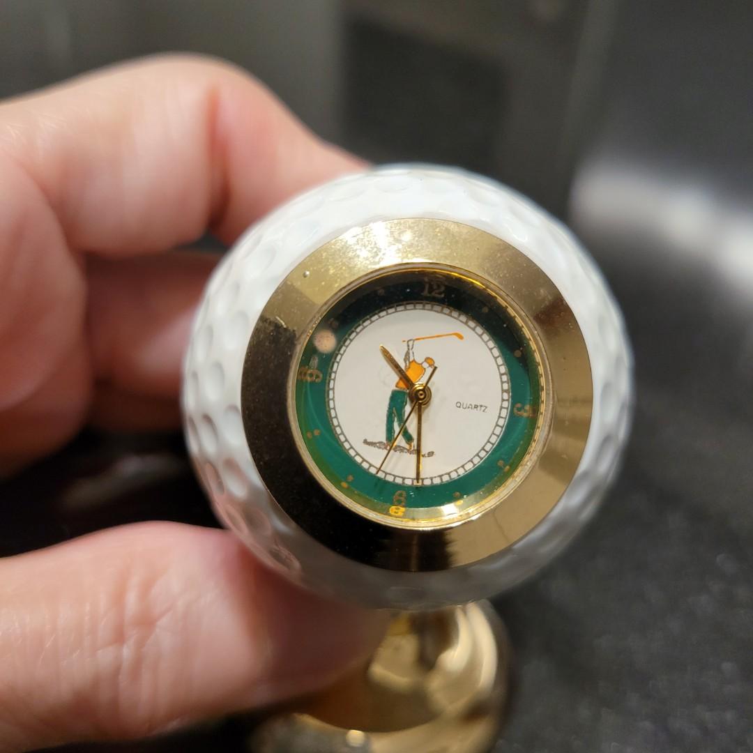 Vintage mini golf ball clock, Hobbies & Toys, Memorabilia ...