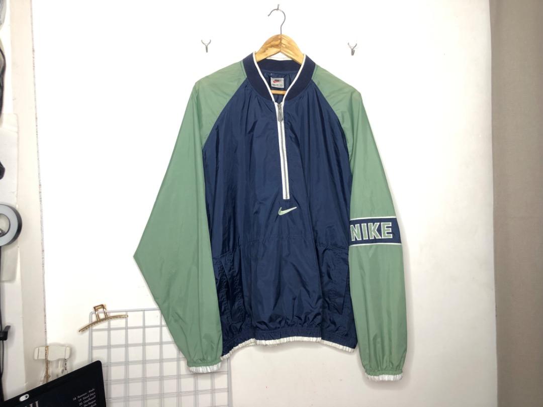 Vintage Nike Half-zip Windbreaker, Men's Fashion, Coats, Jackets and ...