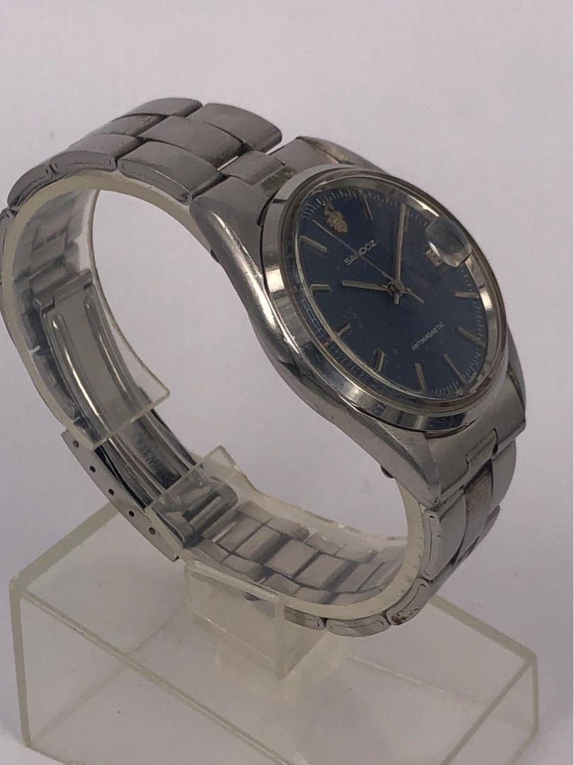 Vintage Sandoz Blue Dial like Rolex Precision, Men's Fashion, Watches ...