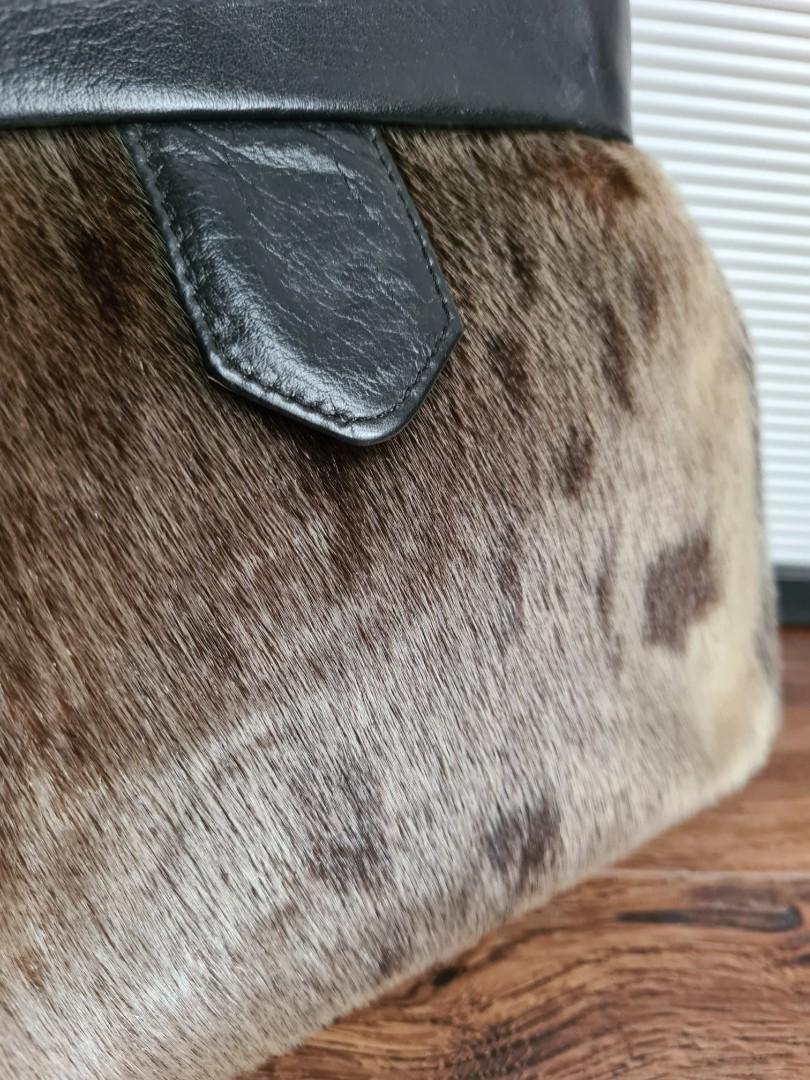Vintage Seal skin bag, Women's Fashion, Bags & Wallets, Tote Bags on ...
