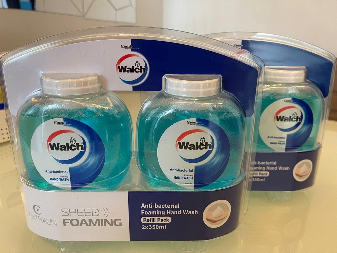 Walch Anti-bacterial foaming hand wash refill pack 4x350ml, Beauty ...