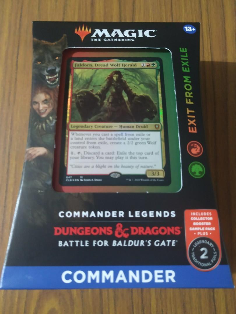 WTS 1 x Dungeons and Dragons Battle For Baldur's Gate Exit From Exile ...