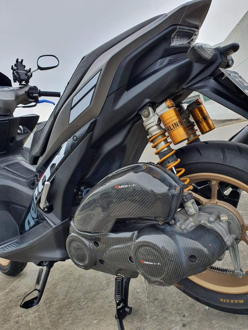 YAMAHA AEROX 155 MATT GREY ABS FB*5**5*, Motorcycles, Motorcycles for ...