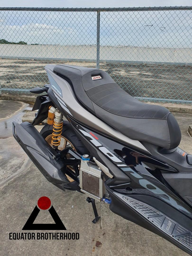 YAMAHA AEROX 155 MATT GREY ABS FB*5**5*, Motorcycles, Motorcycles for ...