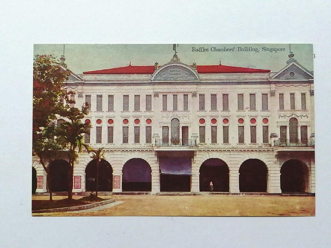 1910s Raffles Chambers Building (aka Robinson Departmental Store, OUB ...
