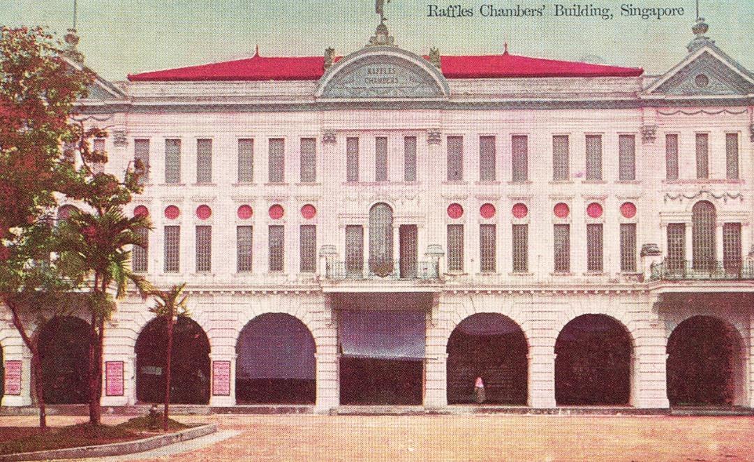 1910s Raffles Chambers Building (aka Robinson Departmental Store, OUB ...