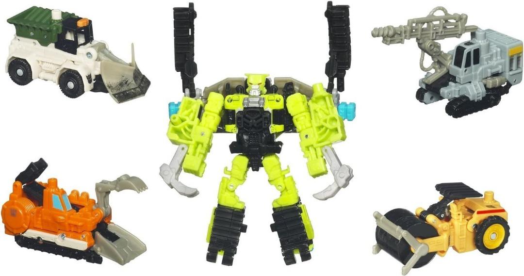 Transformers Power Core Combiners Steamhammer With Constracticons Hobbies And Toys Toys And Games