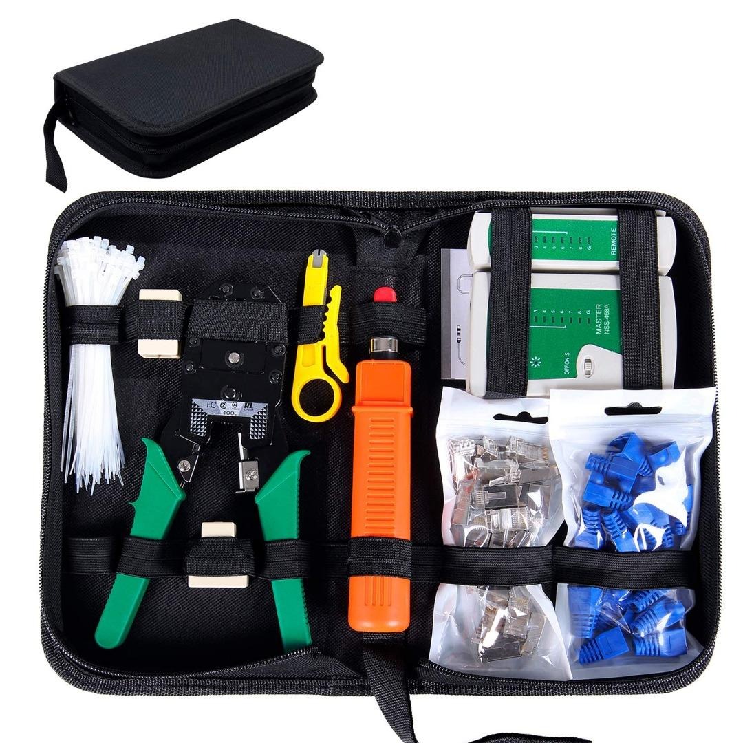 [2272] SGILE Network Tool Kits Computer Maintenance Lan Cable Tester 9 ...