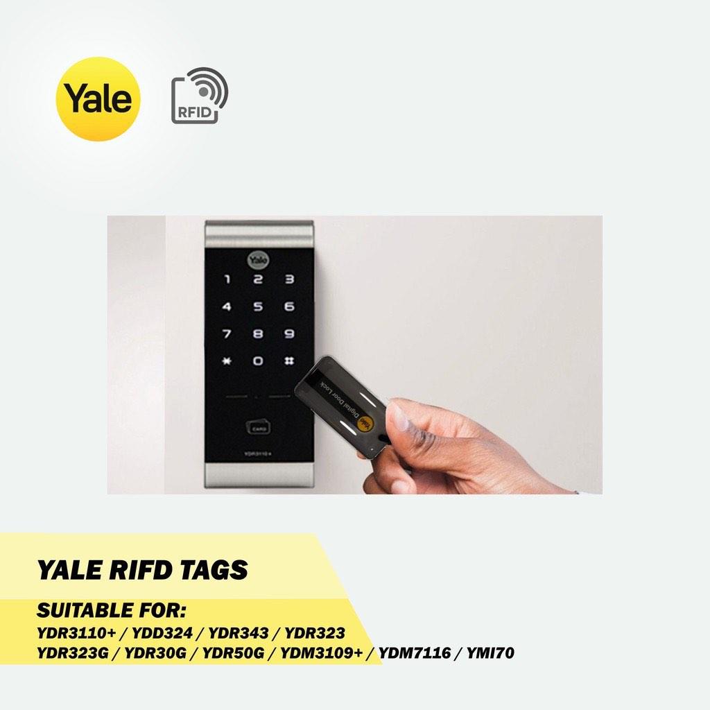 [-58%] Authentic YALE RFID Card and Tags for Digital Locks - Genuine and Original, Furniture ...