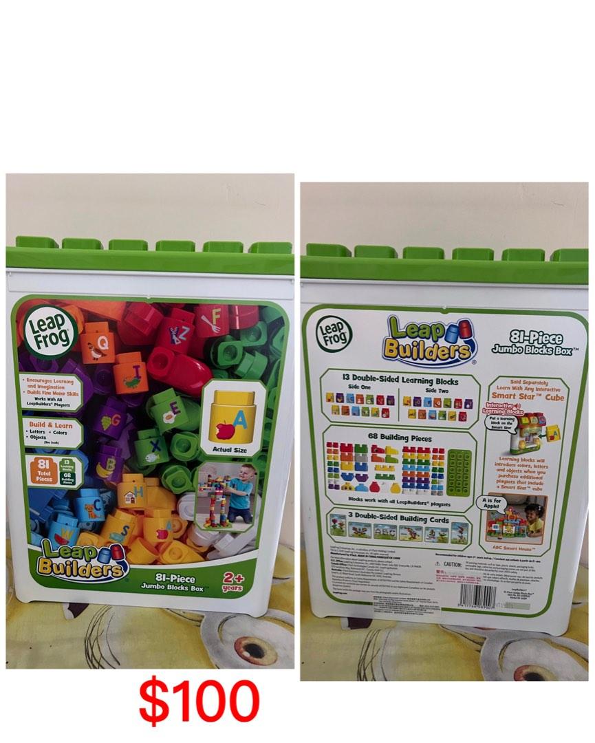 全新 vtech Leapfrog Leap Builder 玩具積木$100, 兒童＆孕婦用品, 嬰兒玩具 - Carousell