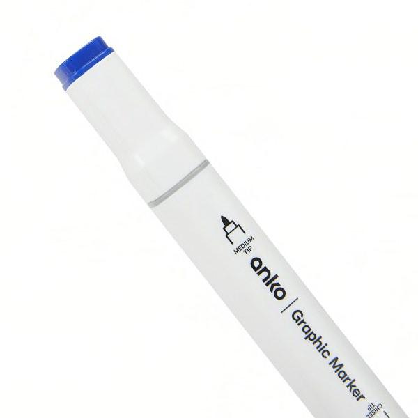 Anko 12 Pack Dual-Tip Graphic Permanent Markers, Hobbies & Toys ...