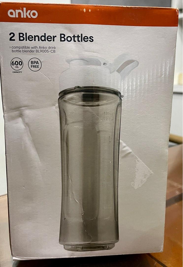 Anko 2 Pack Blender Bottles - White (600ml) Php 500 on Carousell