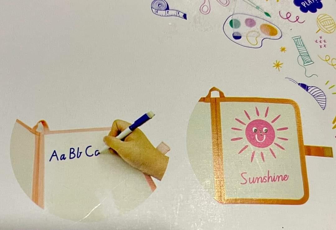 Anko Craft Re-usable Whiteboard, Hobbies & Toys, Stationary & Craft ...