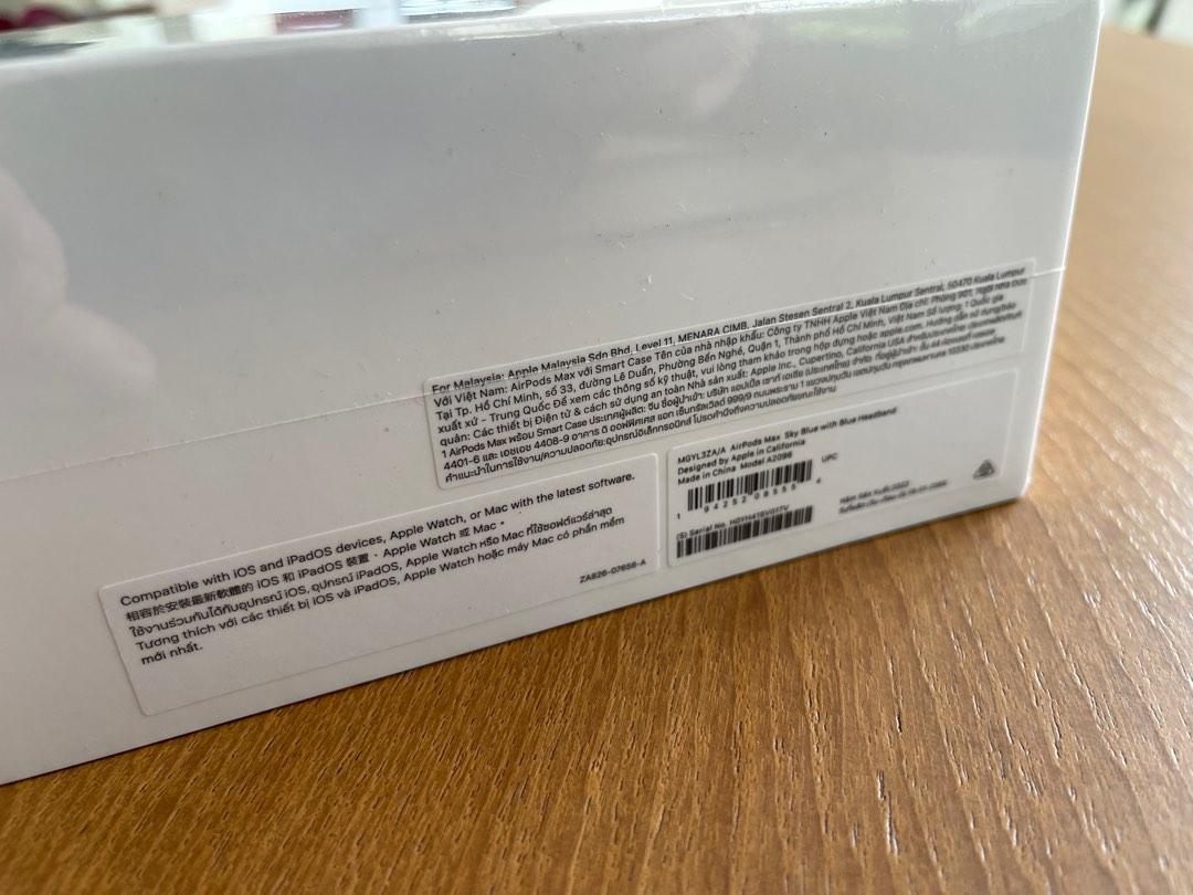 Apple AirPods Max (light blue), Audio, Headphones & Headsets on Carousell