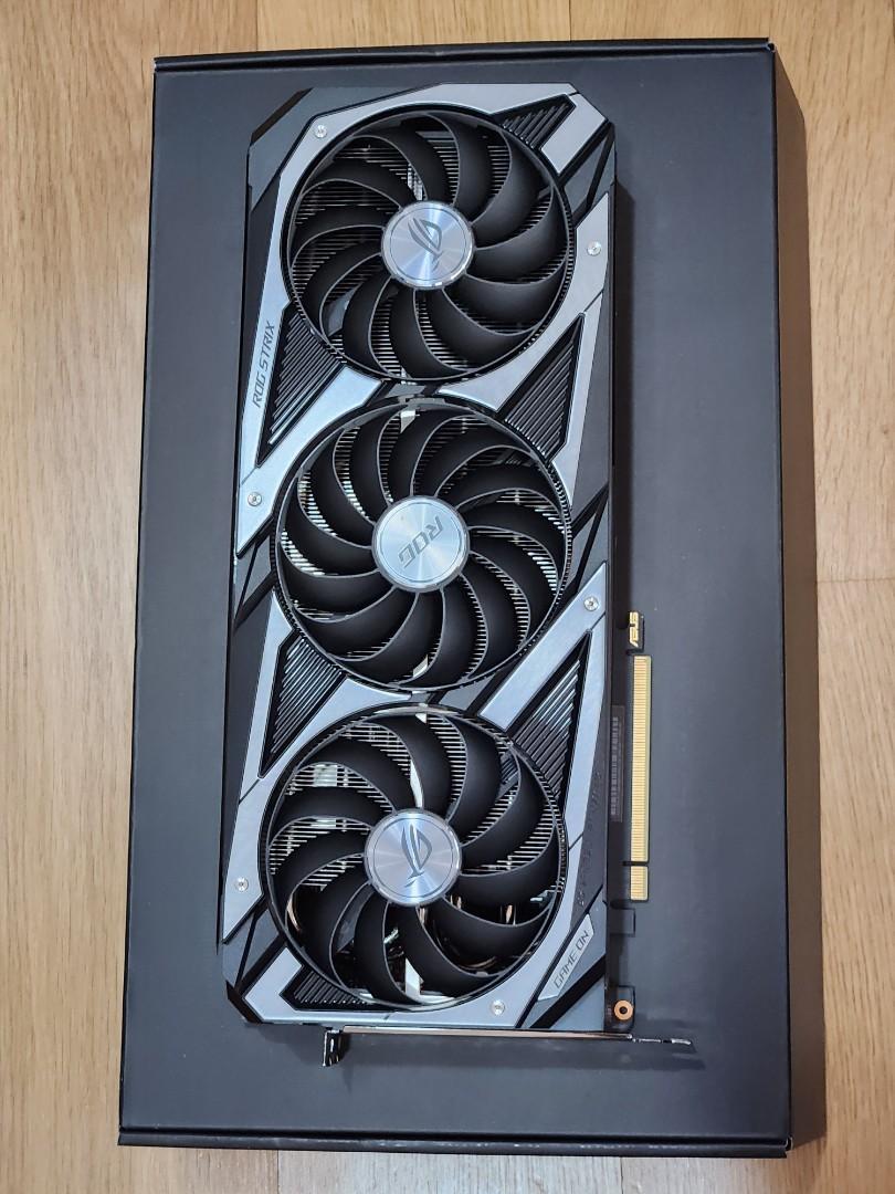 ASUS ROG Strix GeForce RTX 3090 OC 24GB GDDR6X Graphics Card, Computers ...