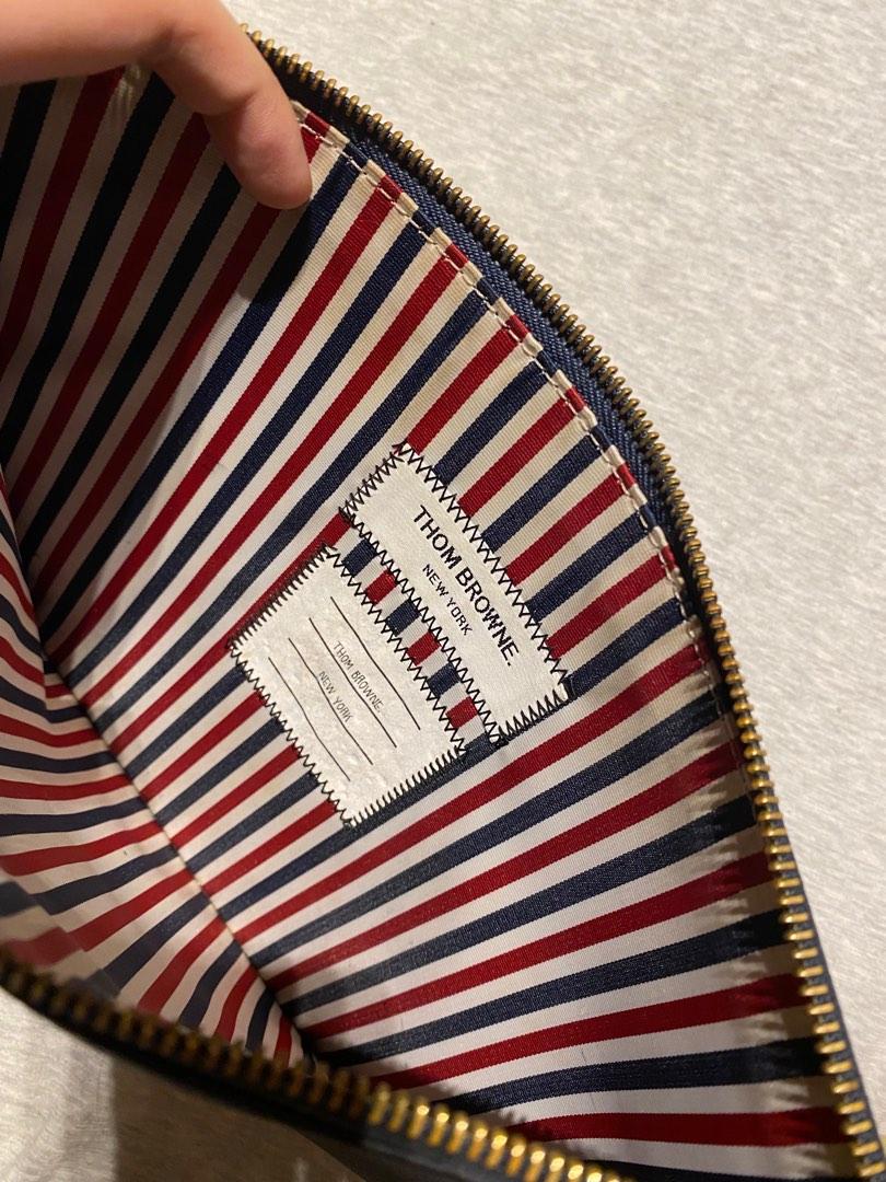 Authentic Thom Browne 4 bar document holder, Men's Fashion, Watches ...