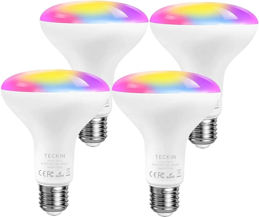 [B2381] Teckin SB53 Smart WiFi LED Bulb, Furniture & Home Living ...