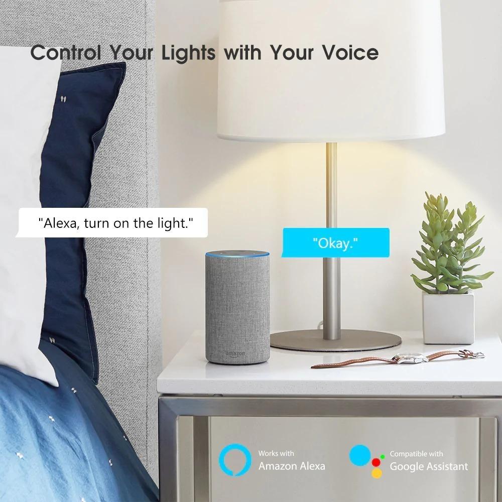 [B2381] Teckin SB53 Smart WiFi LED Bulb, Furniture & Home Living ...