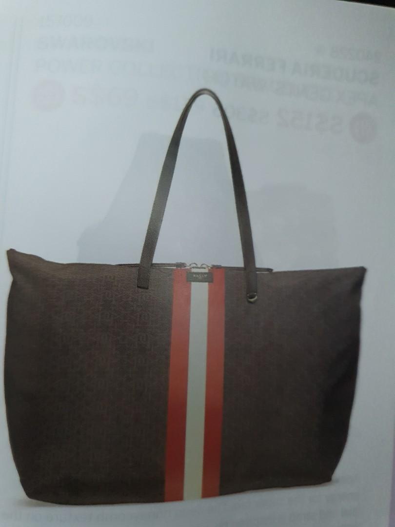 Bally Foldable Tote bag, Women's Fashion, Bags & Wallets, Tote Bags on Carousell