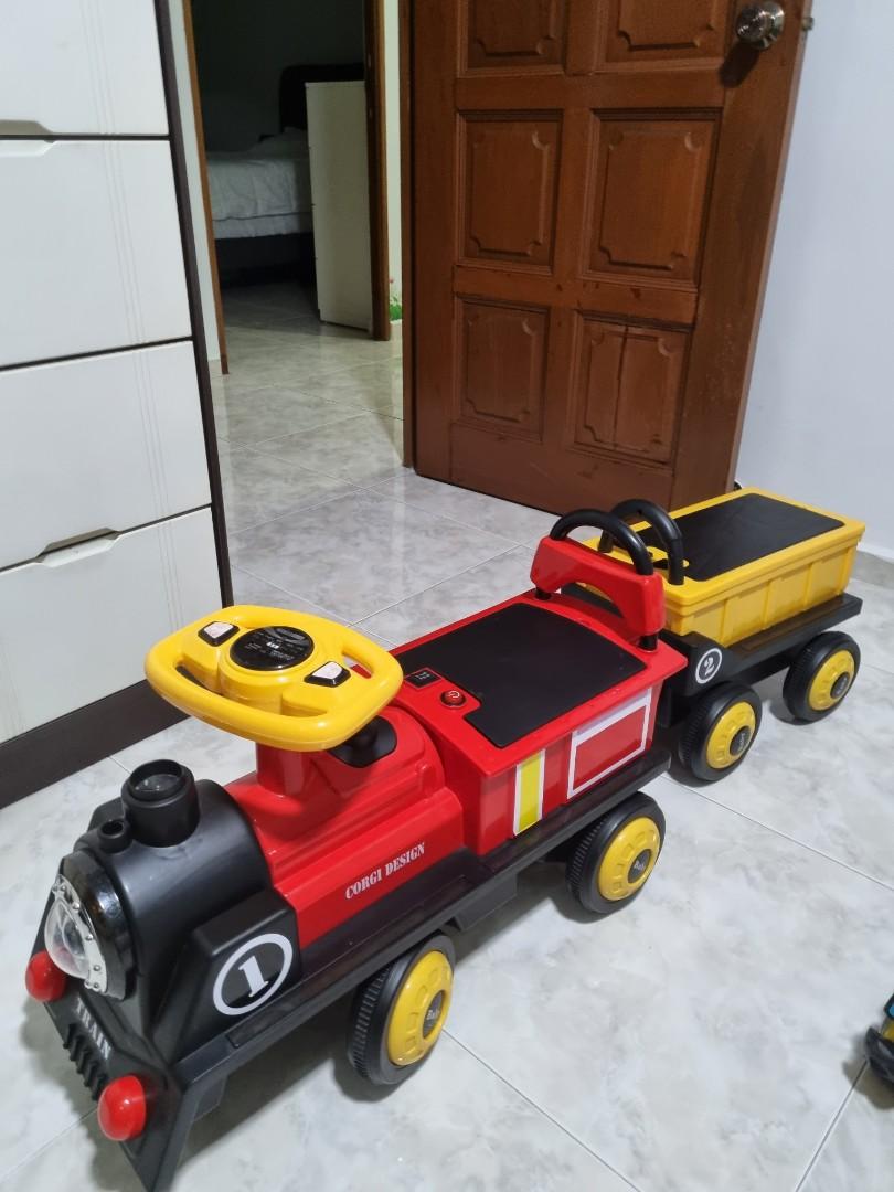 Battery operated kids ride on train, Hobbies & Toys, Toys & Games on ...