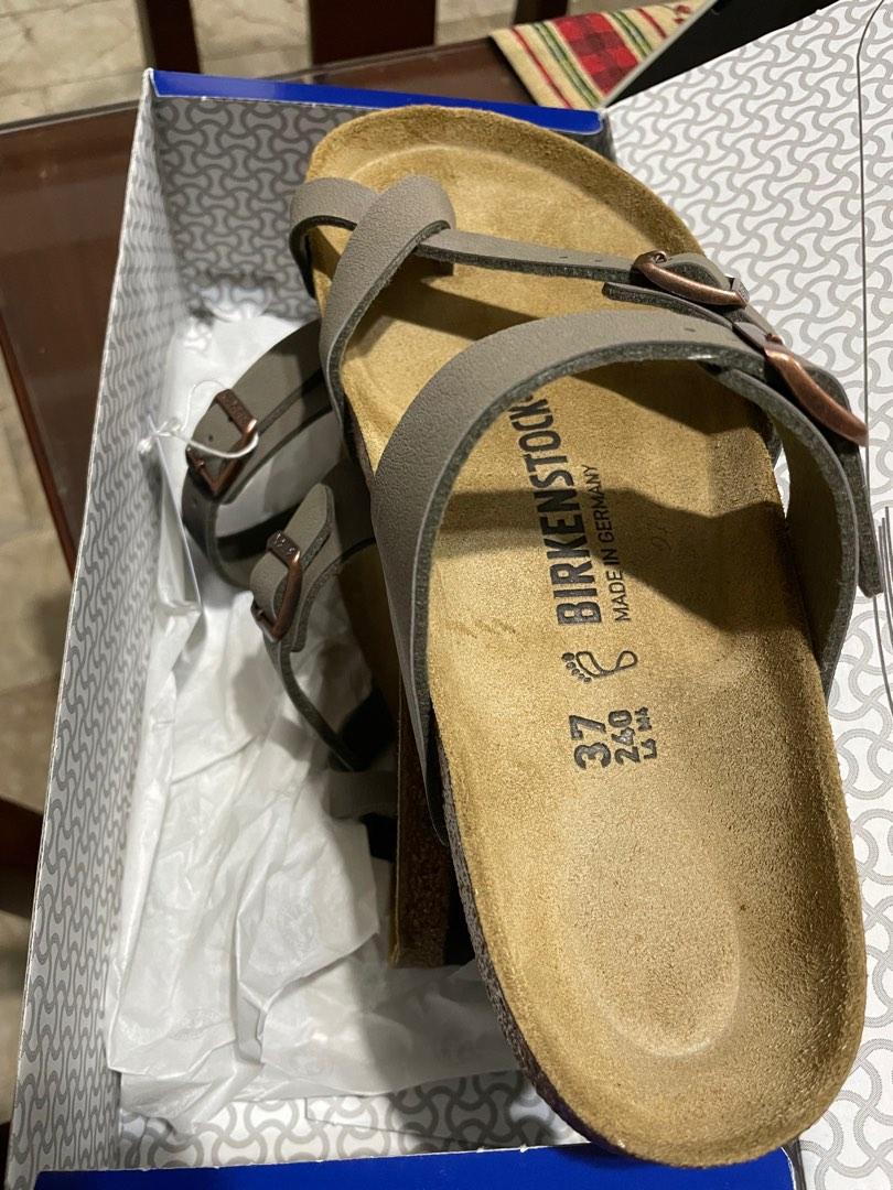 Birkenstock Mayari (stone) 37, Women's Fashion, Footwear, Flats ...