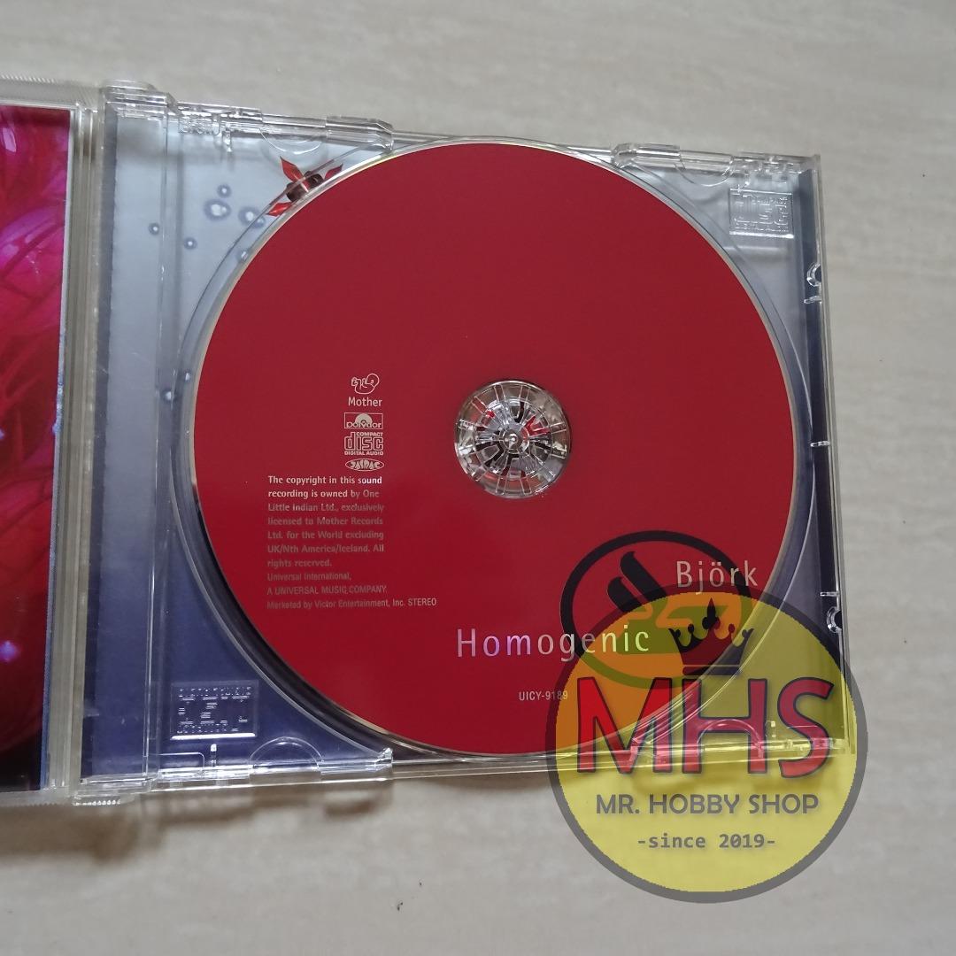 Bjork Homogenic CD (100% Original Copy), Hobbies & Toys, Music & Media, CDs & DVDs on Carousell