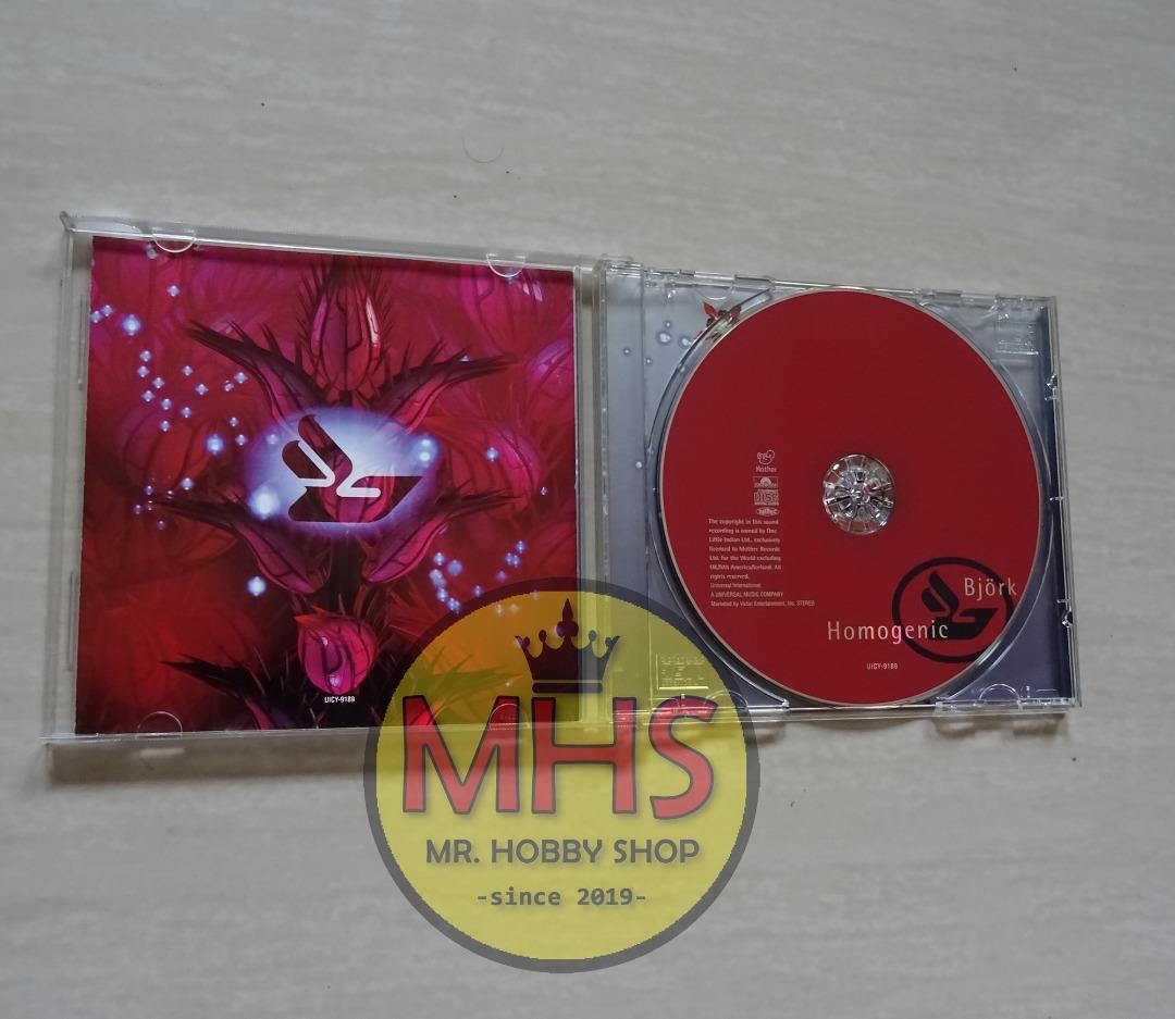 Bjork Homogenic CD (100% Original Copy), Hobbies & Toys, Music & Media, CDs & DVDs on Carousell