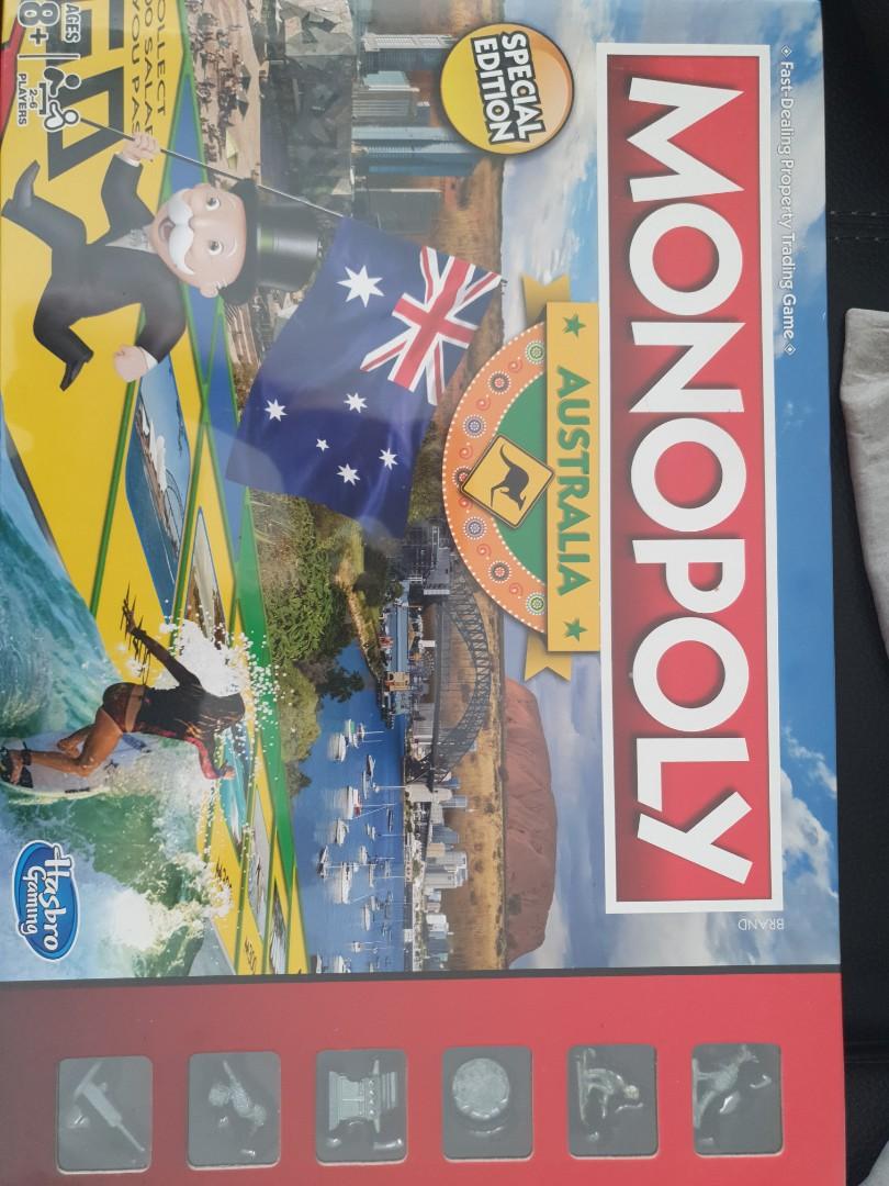 BNIB Monopoly Australia (special edition, Hobbies & Toys, Toys & Games ...