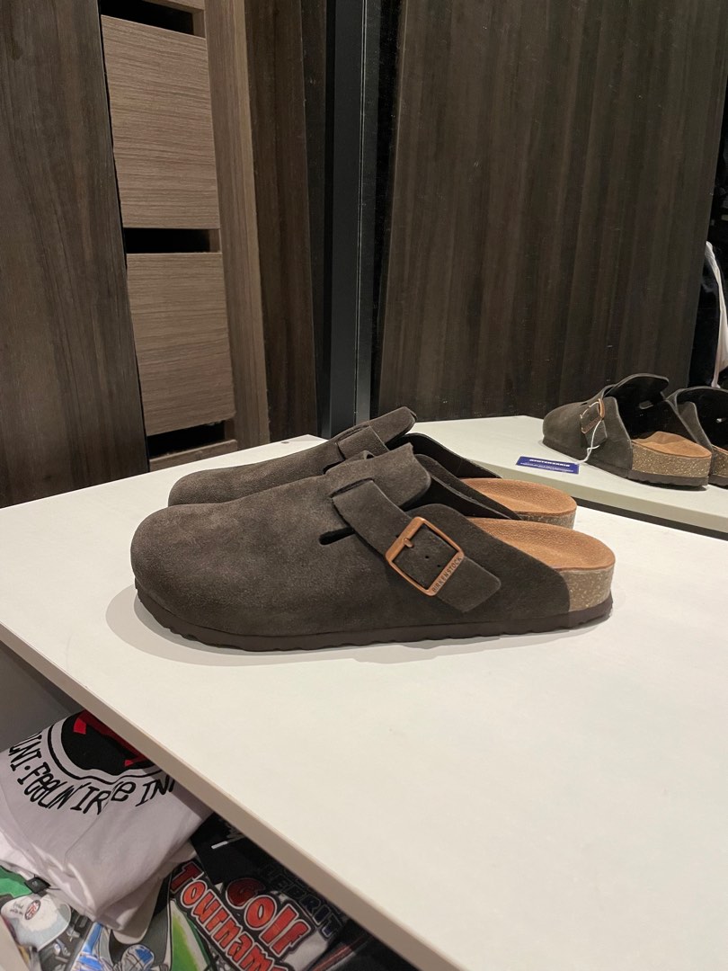 Brikenstock bostons, Men's Fashion, Footwear, Casual shoes on Carousell