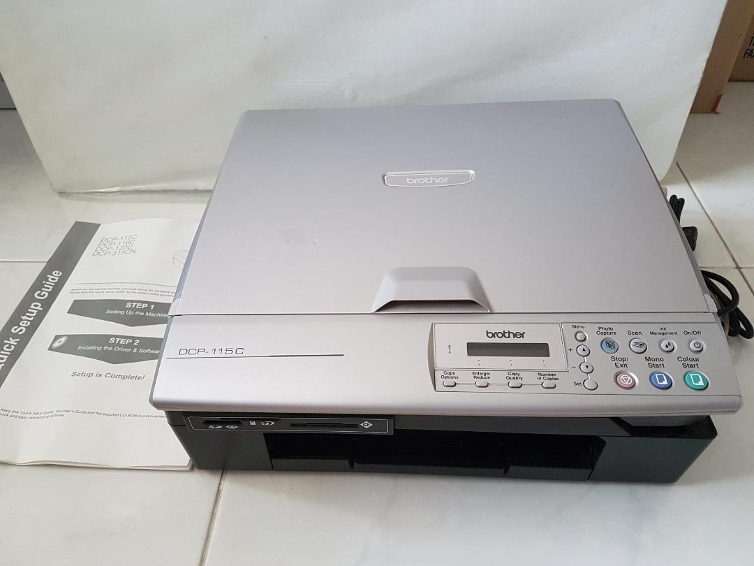 Brother DCP-115C (Printer / Copier / Scanner), Computers & Tech ...