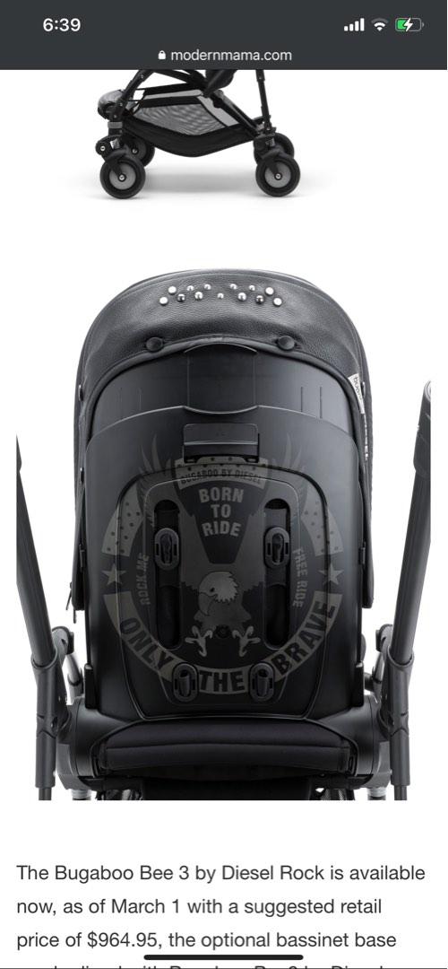 Bugaboo limited edition diesel rock, Babies & Kids, Going Out ...