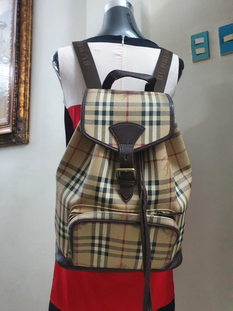 Burberry Backpack, Women's Fashion, Bags & Wallets, Backpacks on Carousell