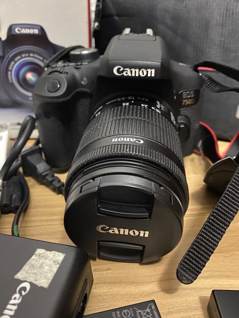 Canon EOS 750D complete set, Photography, Cameras on Carousell