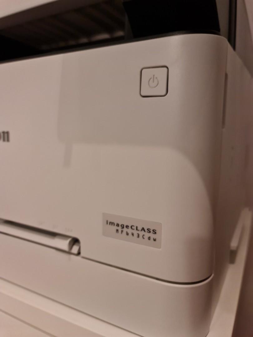 Canon Imageclass MF643Cdw colour laser printer very new condition ...