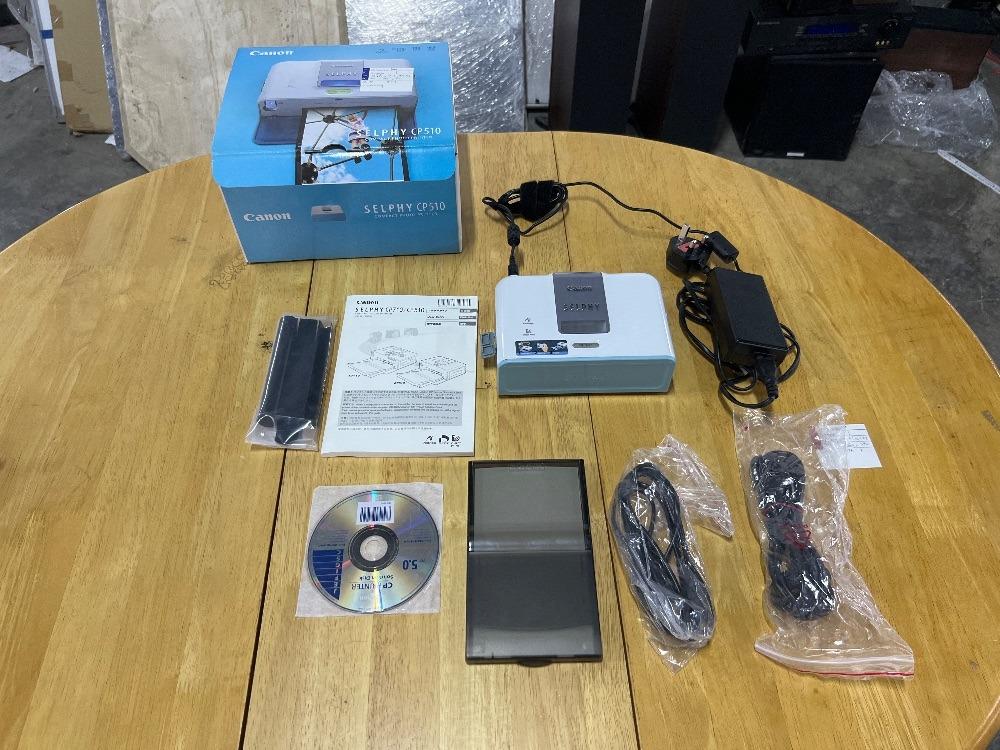 CANON Selphy Compact Photo Printer Model CP510 / Model Pencetak Foto ...
