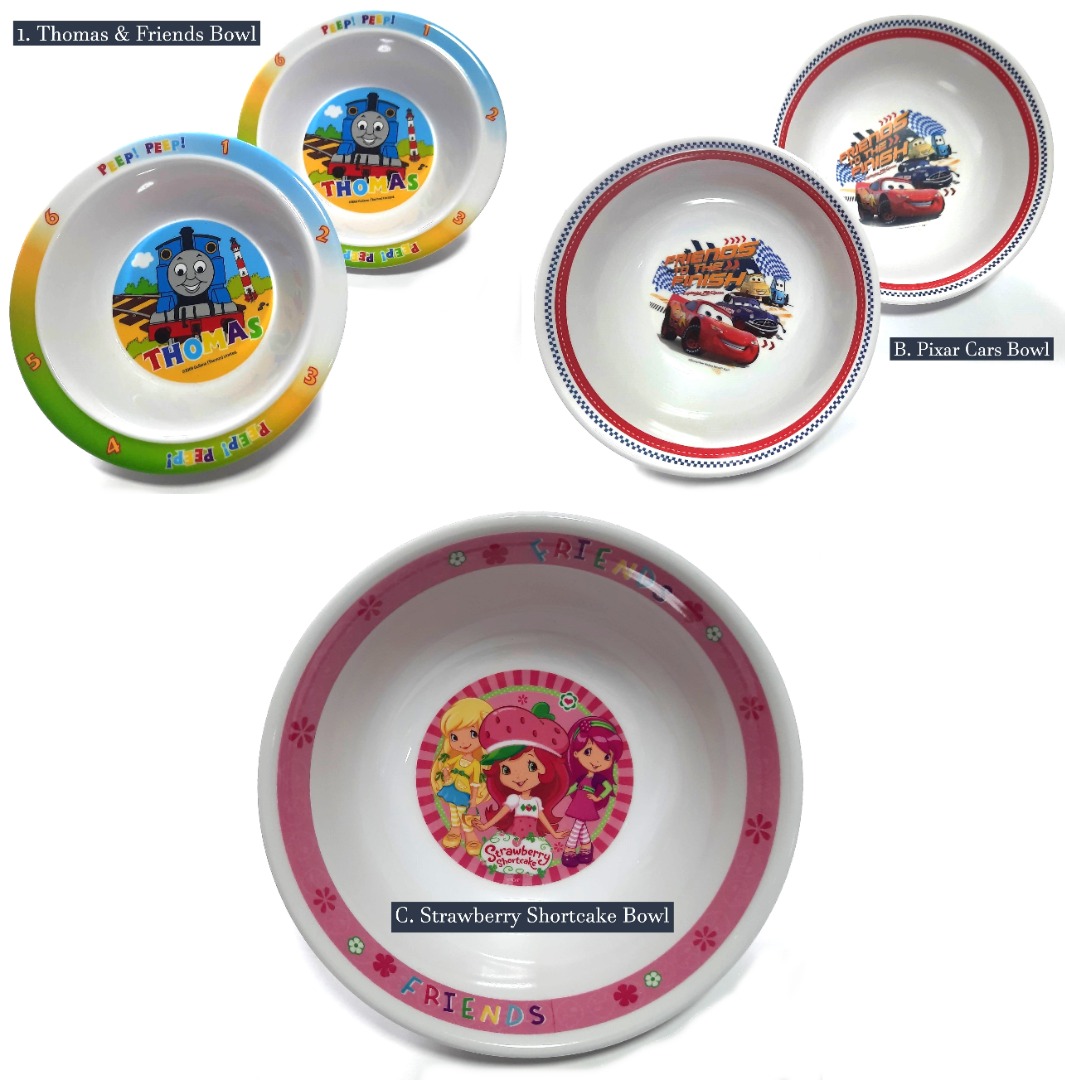 Cartoon Character Dinnerware Bowl, Furniture & Home Living, Kitchenware ...