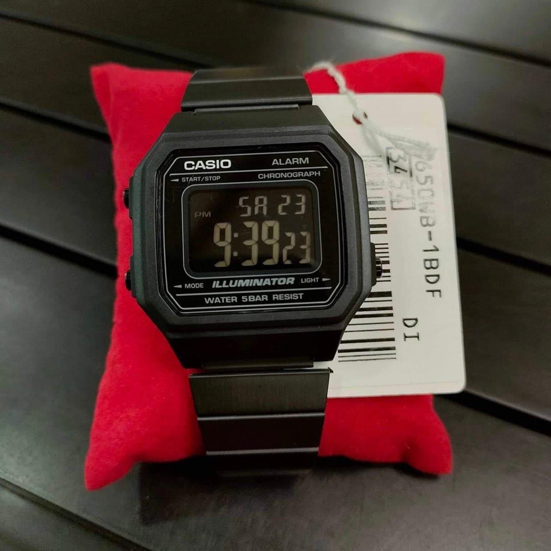 Casio B650 Digital Watch B650WB-1B, Men's Fashion, Watches ...