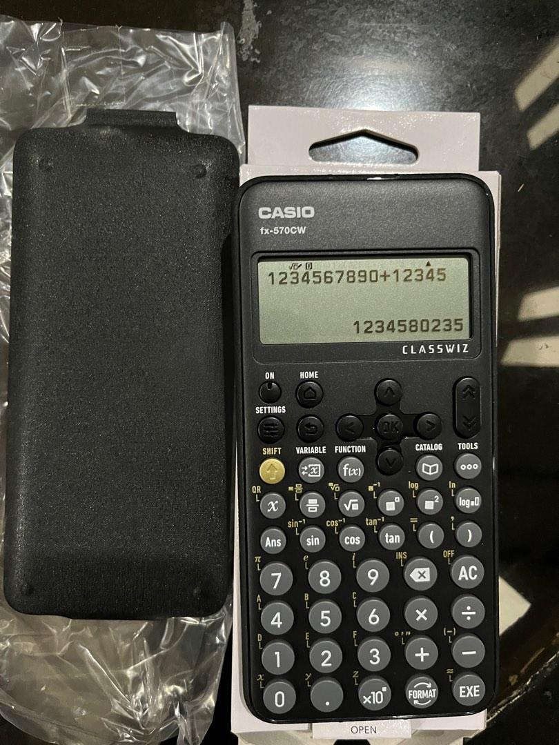 Casio Fx 570CW scientific calculator for sale, Computers & Tech, Office & Business Technology on ...