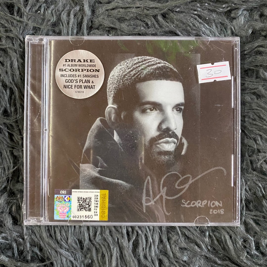 CD DRAKE scorpion, Hobbies & Toys, Music & Media, CDs & DVDs on Carousell