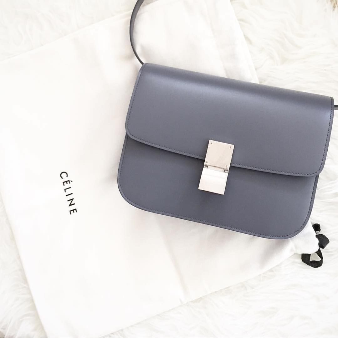Celine medium box, Luxury, Bags & Wallets on Carousell