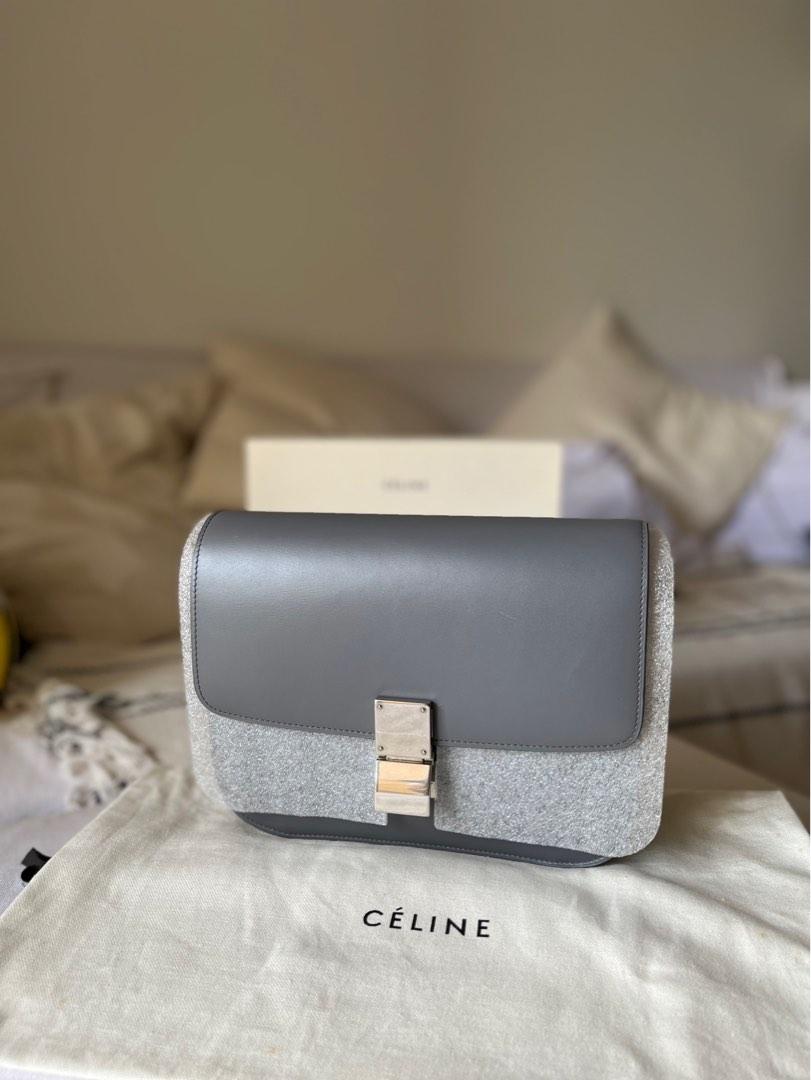Celine medium box, Luxury, Bags & Wallets on Carousell